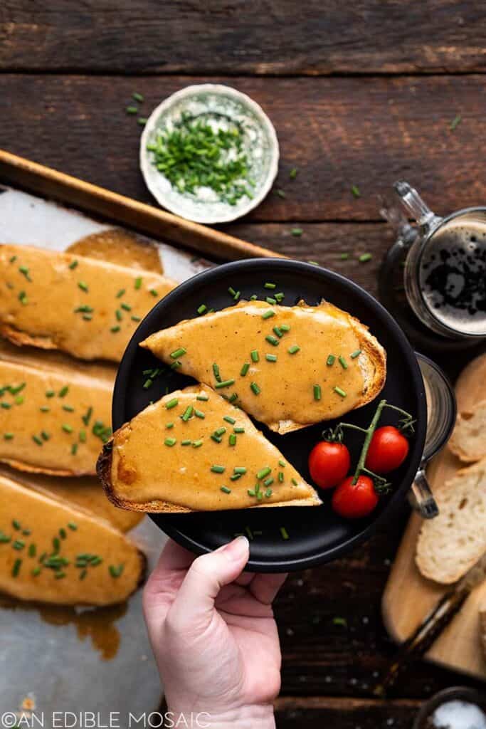 10-Minute Welsh Rarebit Recipe - An Edible Mosaic™