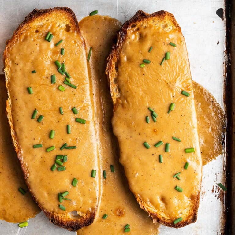 10-Minute Welsh Rarebit Recipe - An Edible Mosaic™