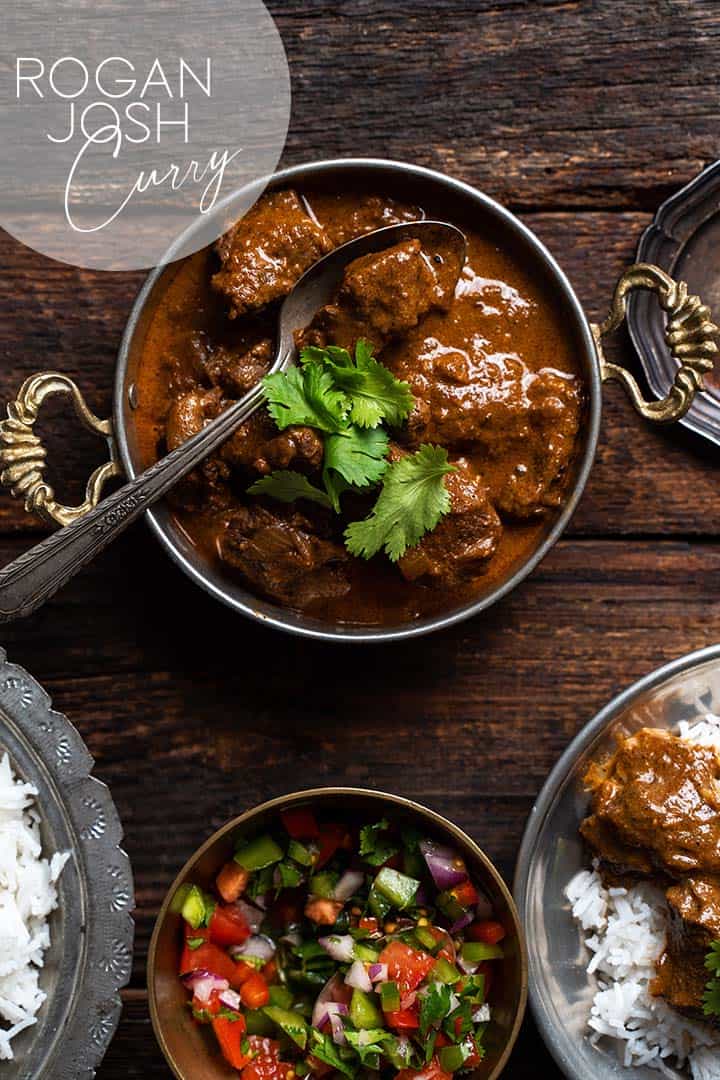 Rogan Josh Recipe (Kashmiri Red Curry with Meat)