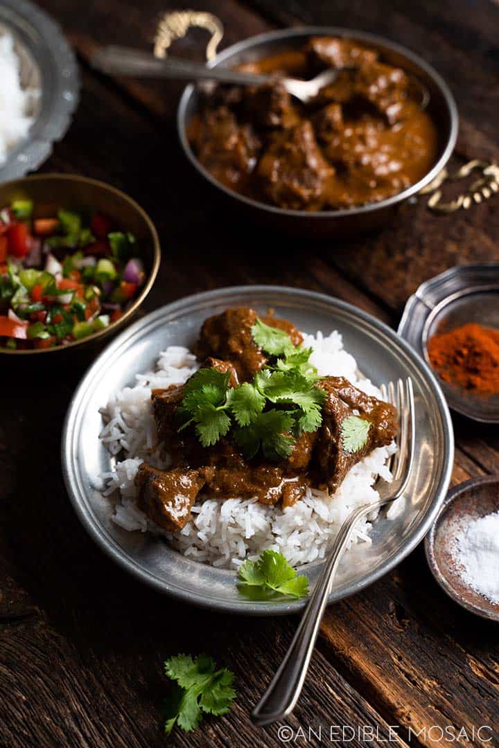 Rogan Josh Recipe (Kashmiri Red Curry with Meat)