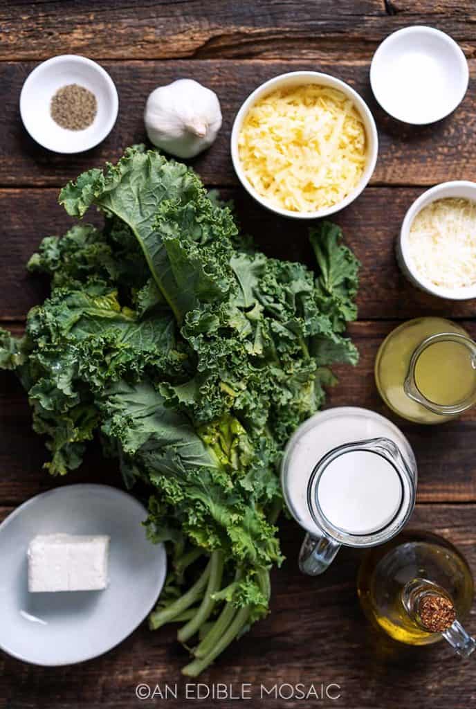 Kale Gratin - A Great Side Dish to Get in Your Greens - An Edible Mosaic™