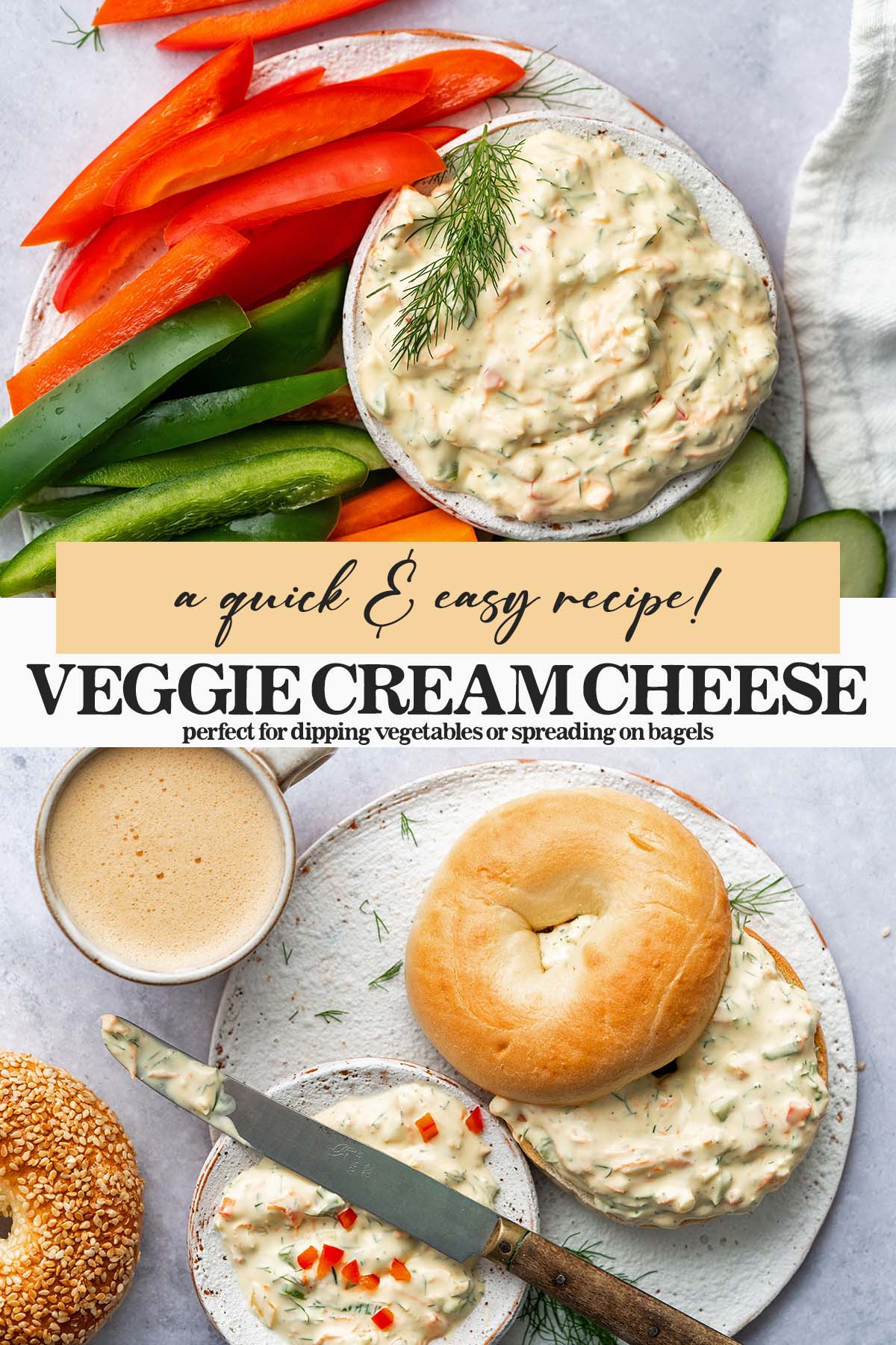 Veggie Cream Cheese Recipe