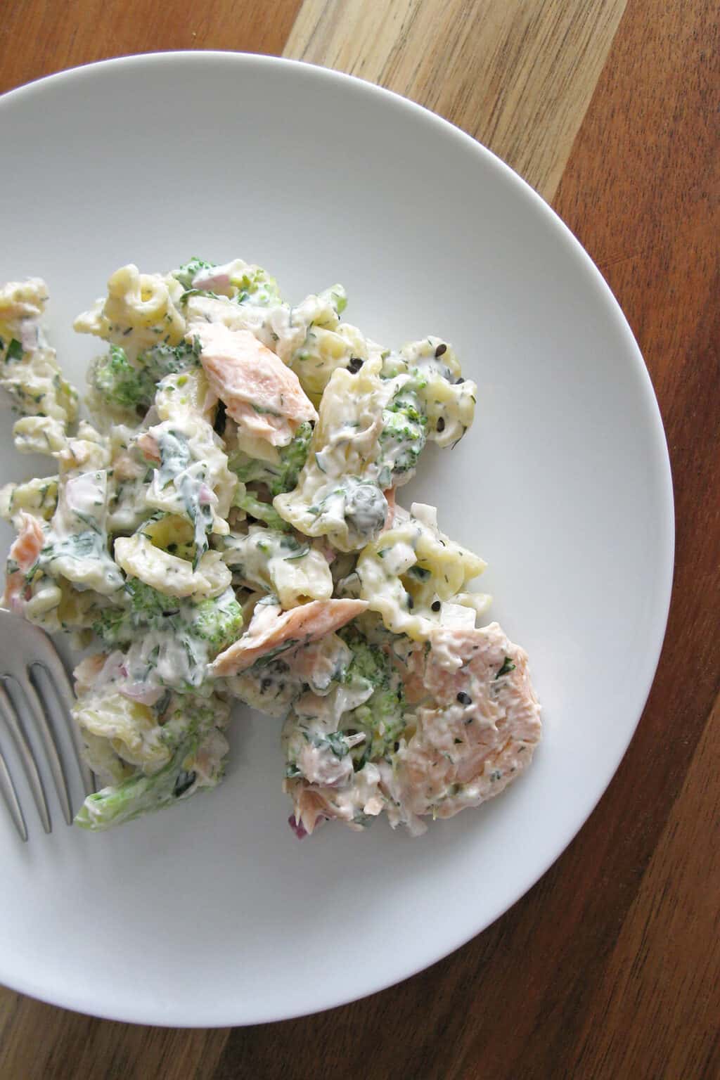Salmon Pasta Salad Recipe An Edible Mosaic™