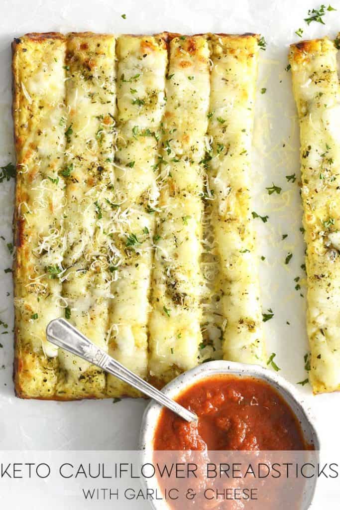 The Easy Cheesy Cauliflower Breadsticks Recipe Everyone Loves - An ...