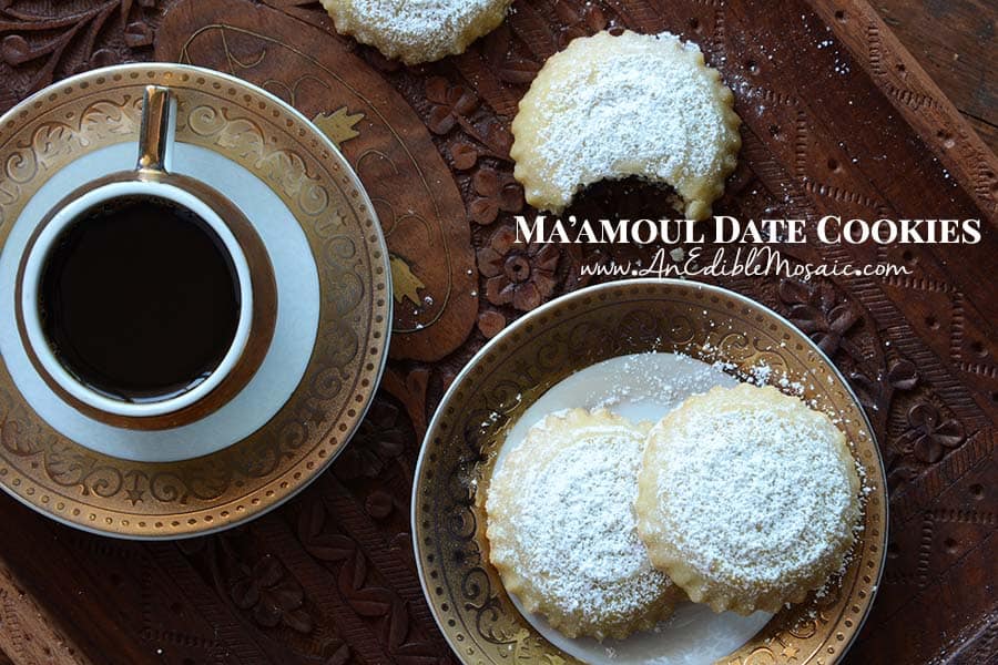 Ma’amoul (Middle Eastern Date Filled Cookies) - An Edible Mosaic™