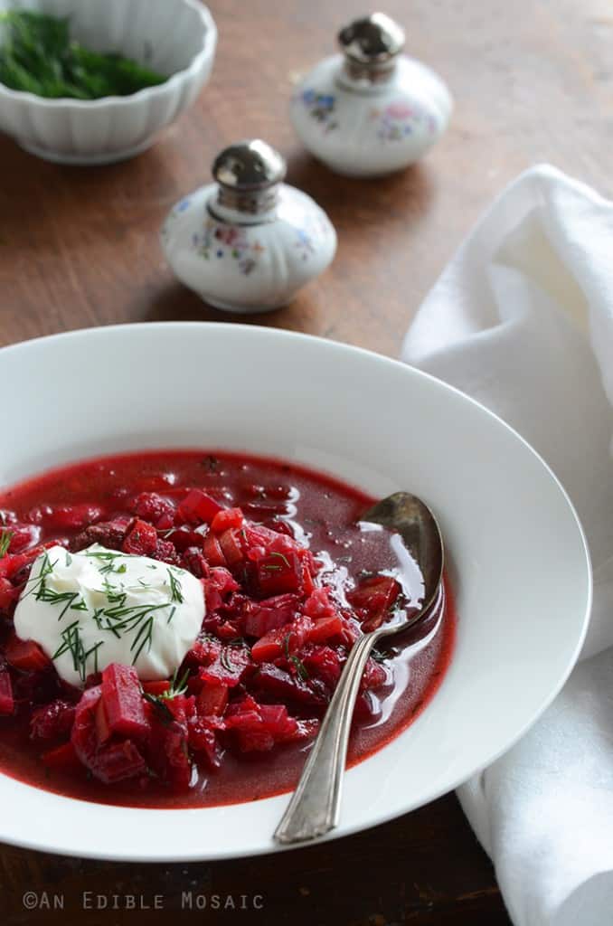 Borscht Recipe (Russian-Style Beet Soup)