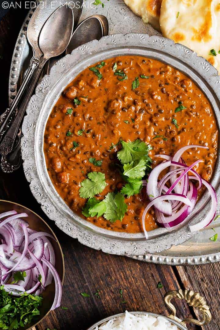 Creamy and Complex Dal Makhani (Indian Butter Lentils) - An Edible Mosaic™