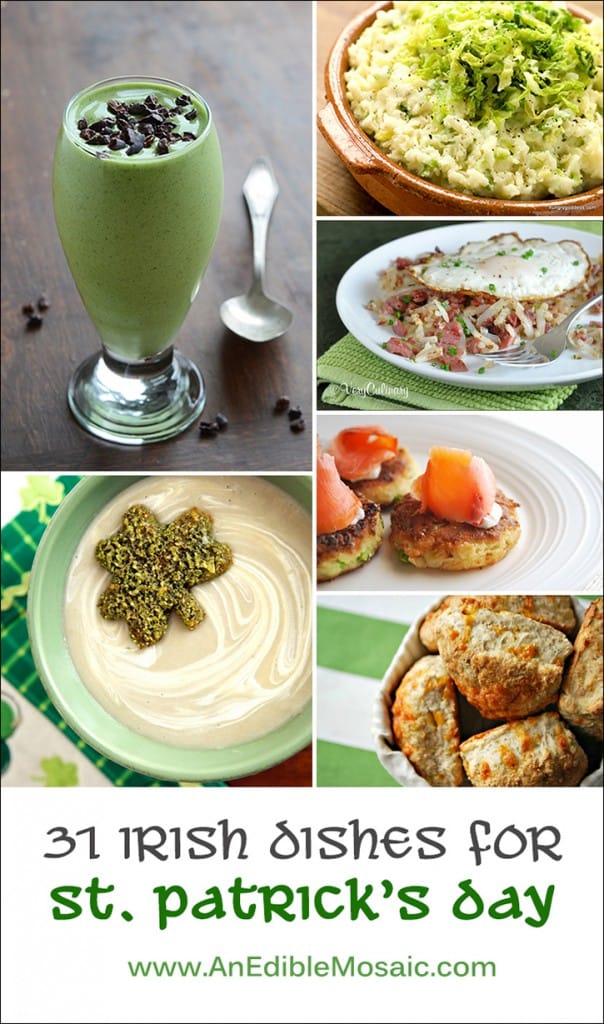 31 Irish Dishes for St. Patrick's Day - An Edible Mosaic™