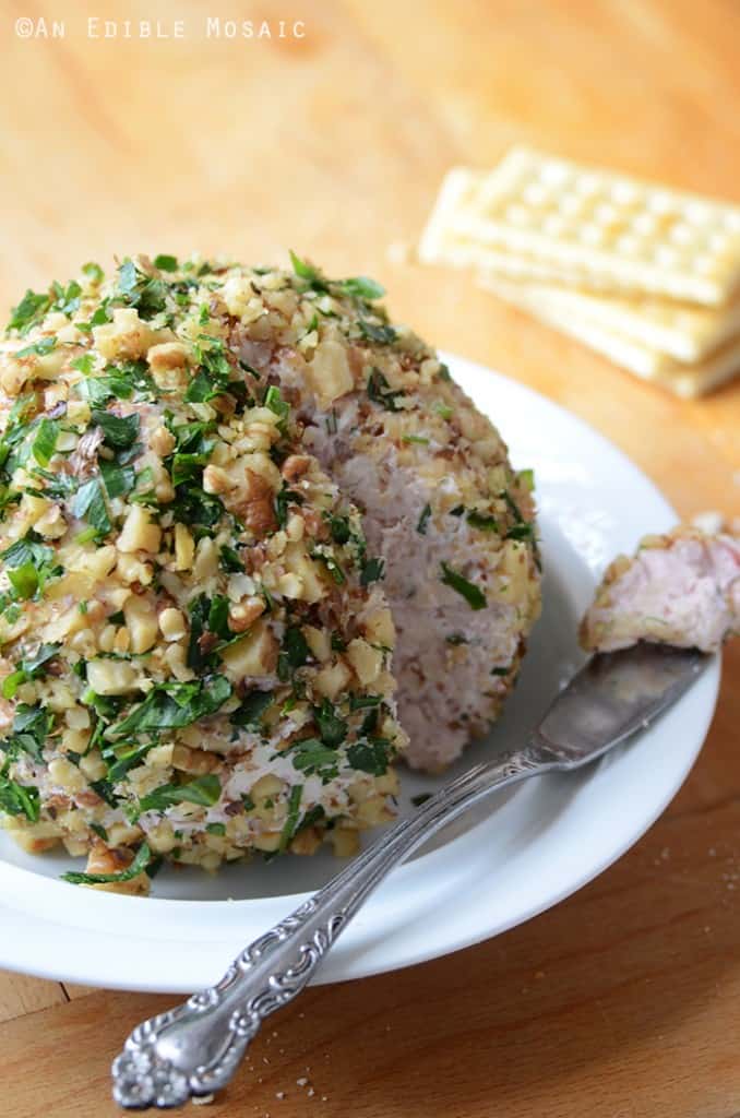 Cranberry-White Cheddar Cheese Ball with Fresh Rosemary {Crazy for ...