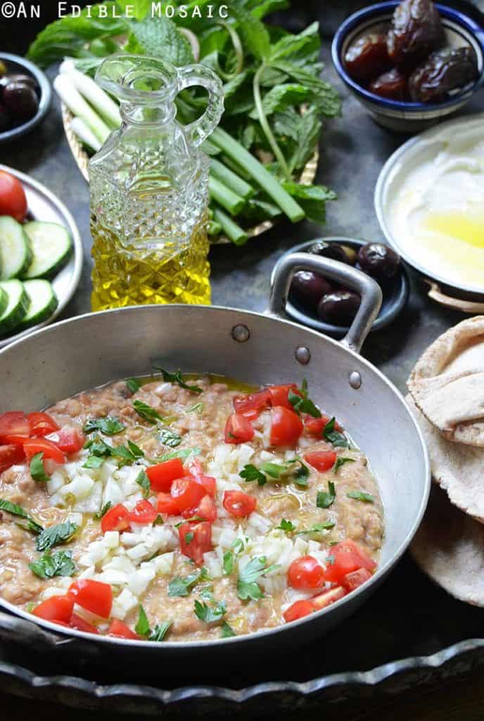 Authentic Ful Medames Recipe (Egyptian Fava Beans) - An Edible Mosaic™
