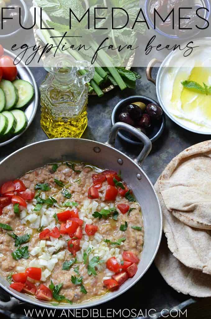Authentic Ful Medames Recipe (Egyptian Fava Beans) - An Edible Mosaic™
