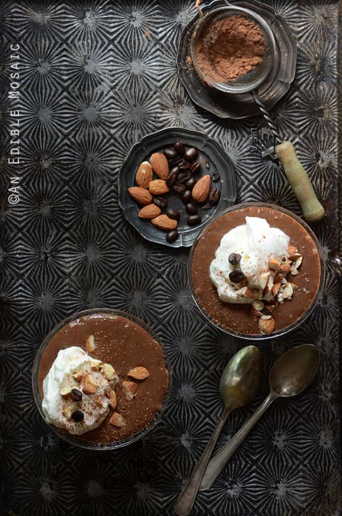 10-Minute Cinnamon-Almond Mocha Pudding - An Edible Mosaic™