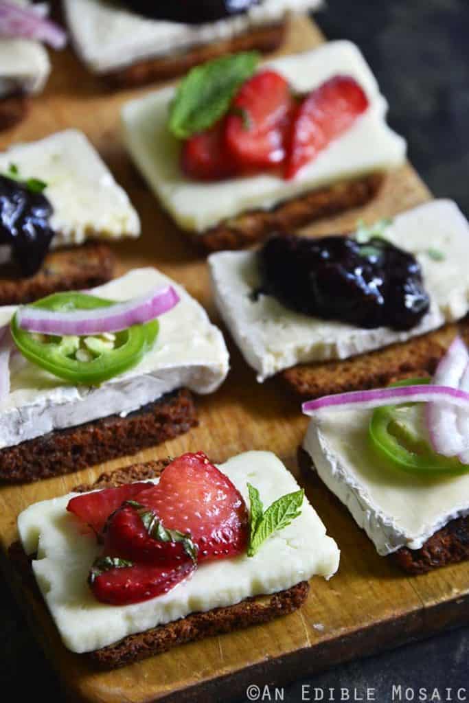 Date and Walnut Paleo Crispbread and 3 Brie Topping Ideas - An Edible ...