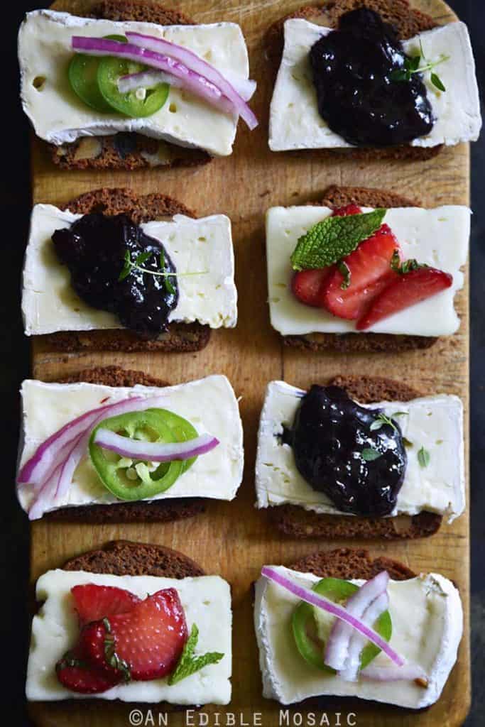 Date and Walnut Paleo Crispbread and 3 Brie Topping Ideas - An Edible ...