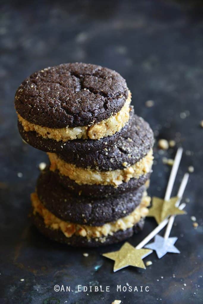 Chocolate Whoopie Pies with Maple Brown Butter Frosting and Hazelnut ...
