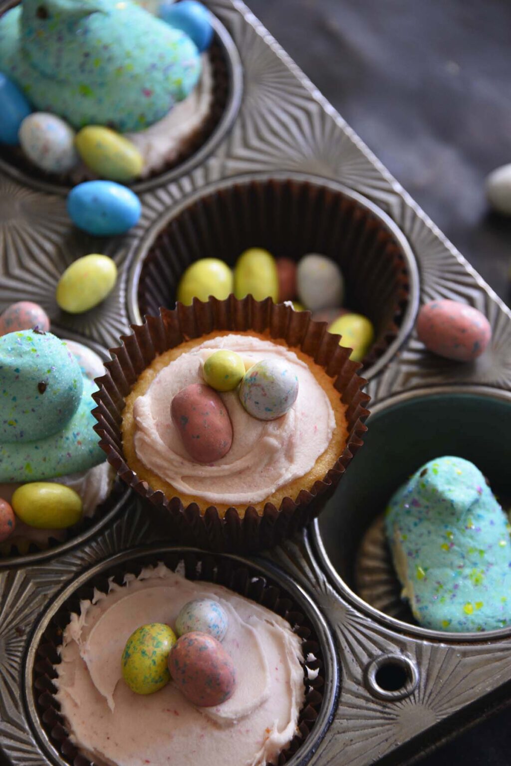 Adorable & Easy From-Scratch Easter Cookie Cups - An Edible Mosaic™