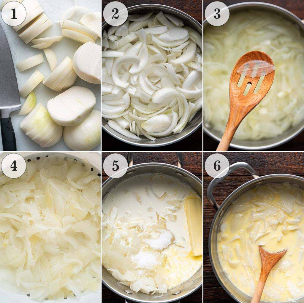 Easy Creamed Onions Recipe - An Edible Mosaic™