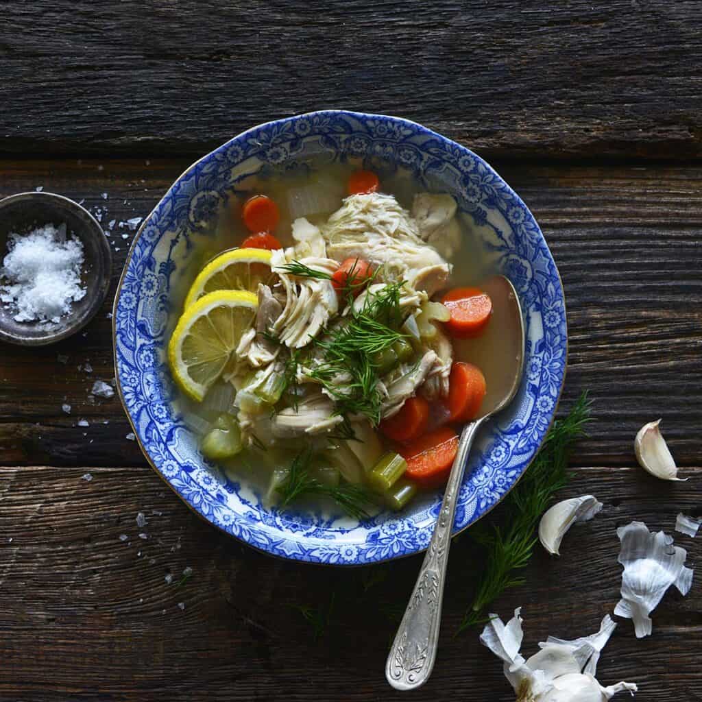 10+ Healthy Chicken Soup Recipe - An Edible Mosaic™