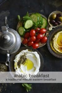Arabic Breakfast - An Edible Mosaic™