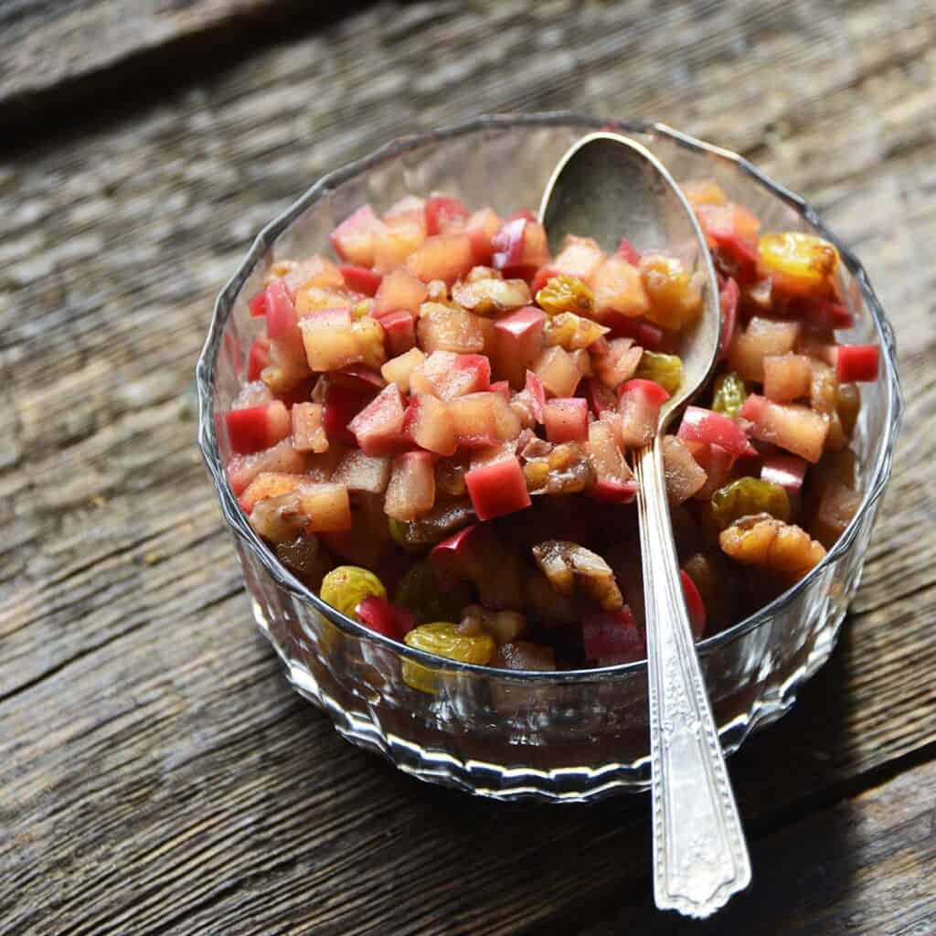 Easy 15 Minute Apple Chutney Recipe - An Edible Mosaic™