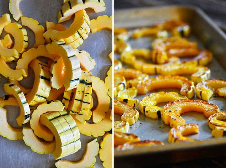 Easy Roasted Delicata Squash Recipe with Brown Butter - An Edible Mosaic™