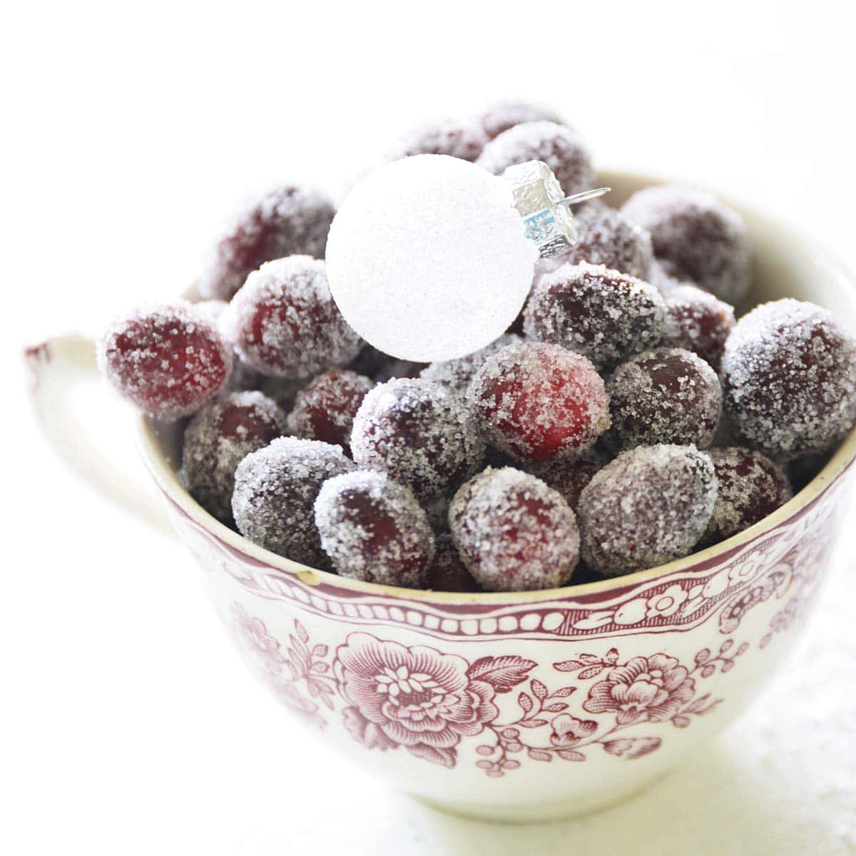 Sugared Cranberries Recipe (aka Candied Cranberries) - Easy & Festive ...