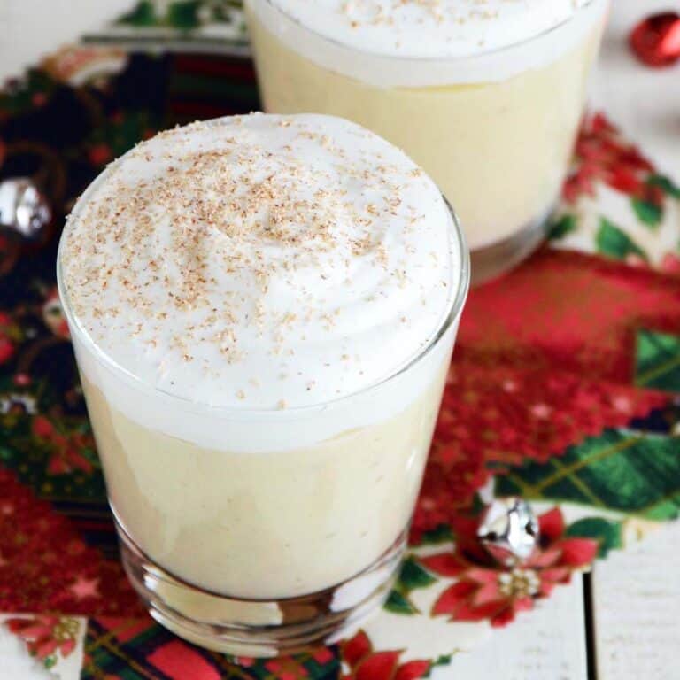 Easy Eggnog Pudding - Festive with a Healthy Spin! - An Edible Mosaic™