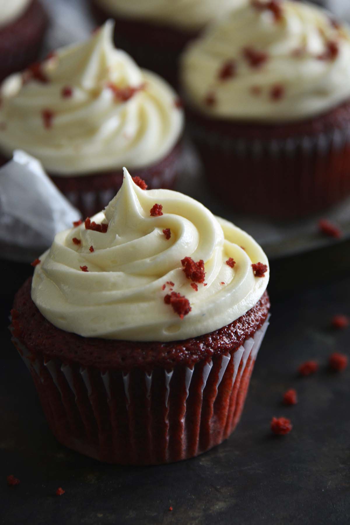 Red Velvet Cupcakes Recipe With Cream Cheese Frosting