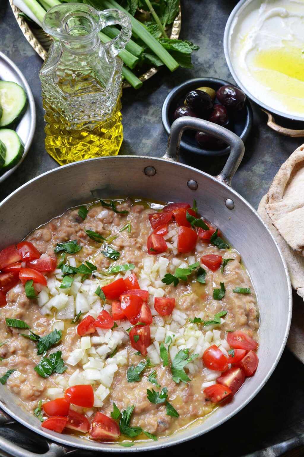 Authentic Ful Medames Recipe (Egyptian Fava Beans) - An Edible Mosaic™