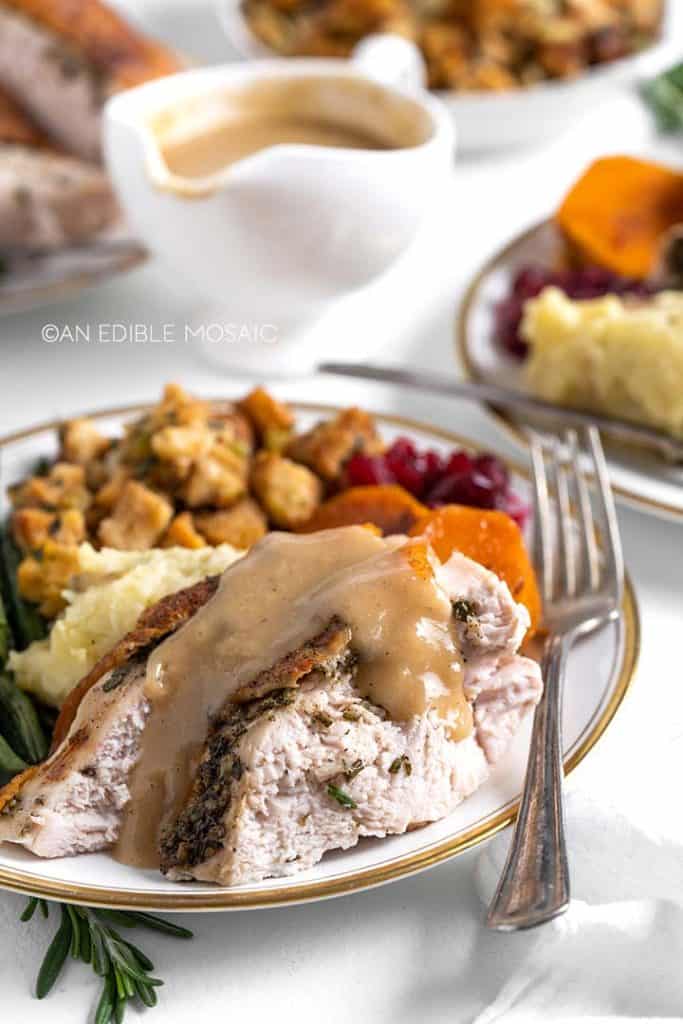 Small Thanksgiving Dinner for 4 (Made on a Sheet Pan!) - An Edible Mosaic™