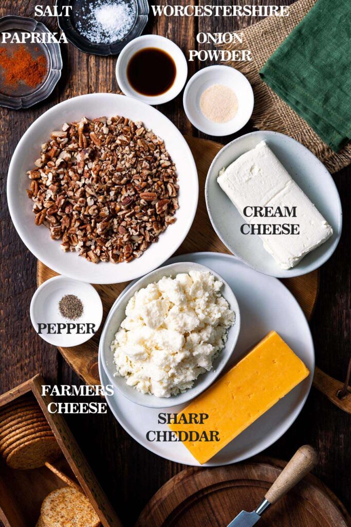 Cheddar Cheese Ball Appetizer - An Edible Mosaic™