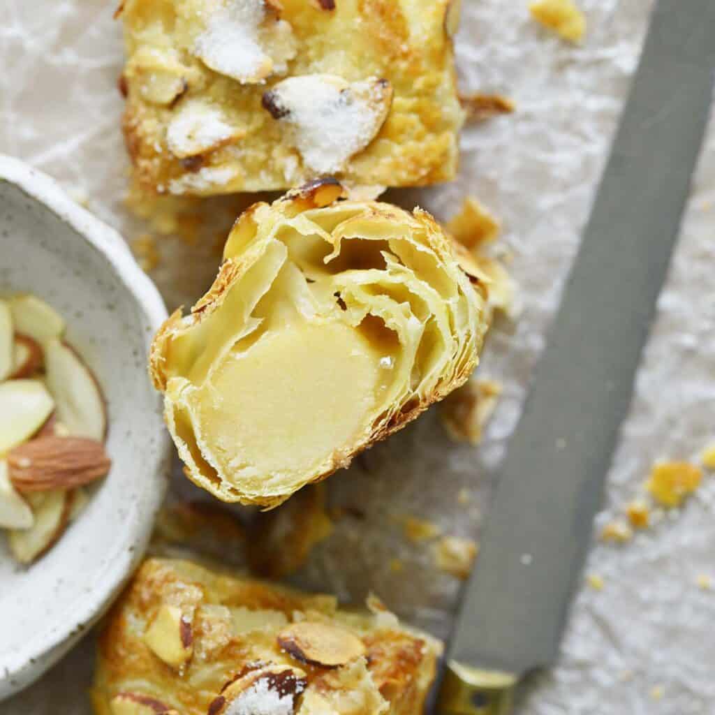 Easy Banketstaaf Recipe - Dutch Pastry with Marzipan for Christmas - An ...