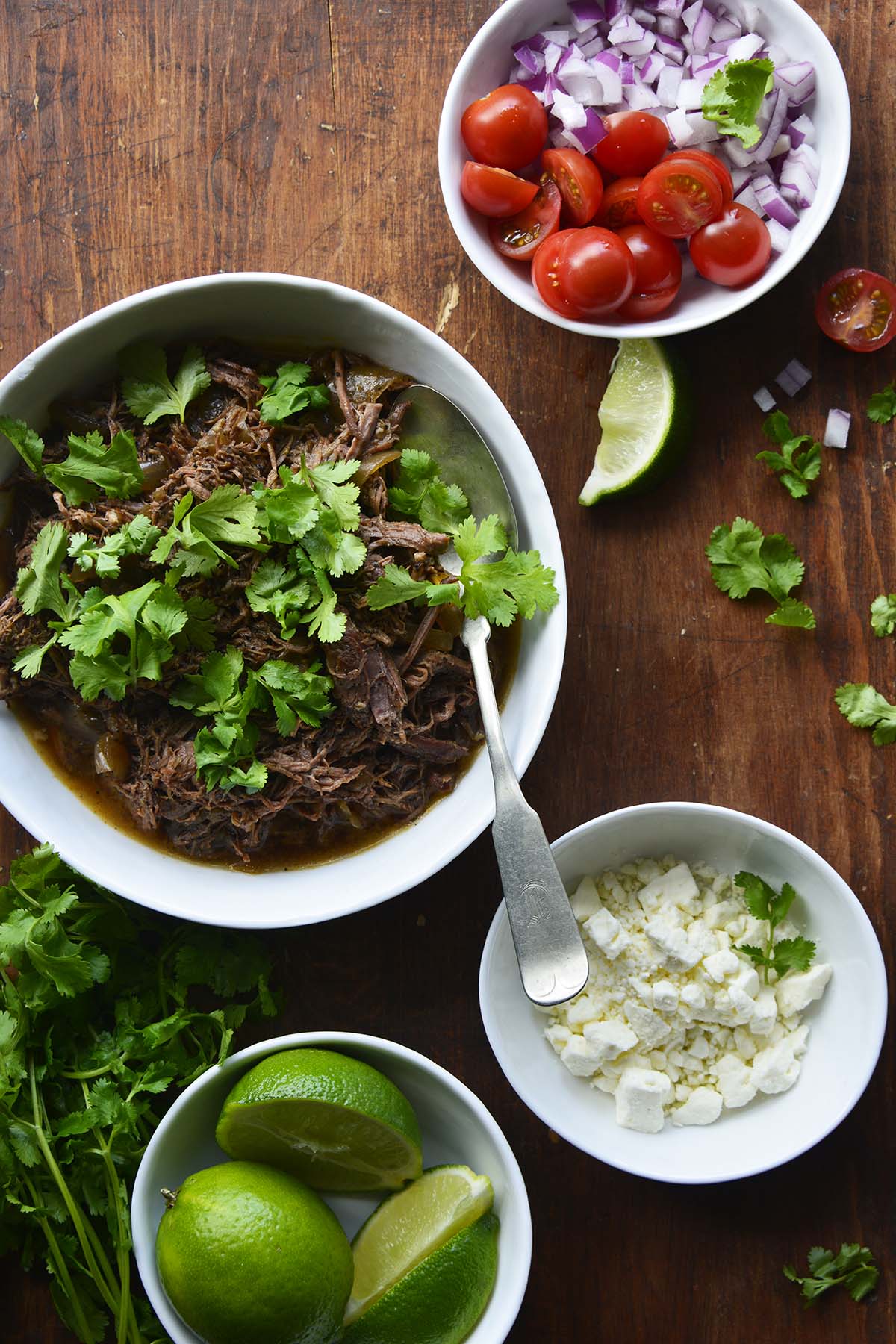 Coffee-Spiked Slow Cooker Beef Carnitas Recipe - An Edible Mosaic™