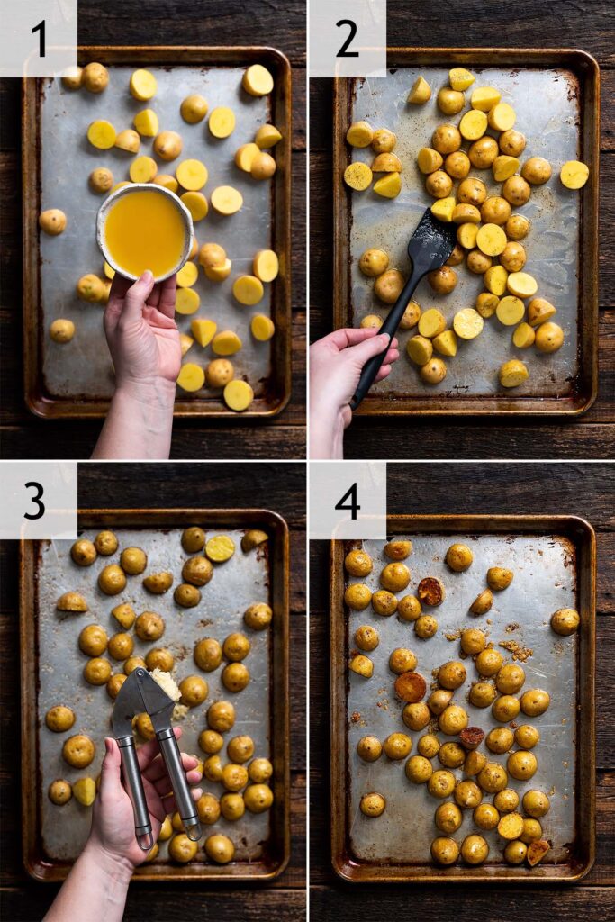 Simple Roasted Duck Fat Potatoes - An Edible Mosaic™