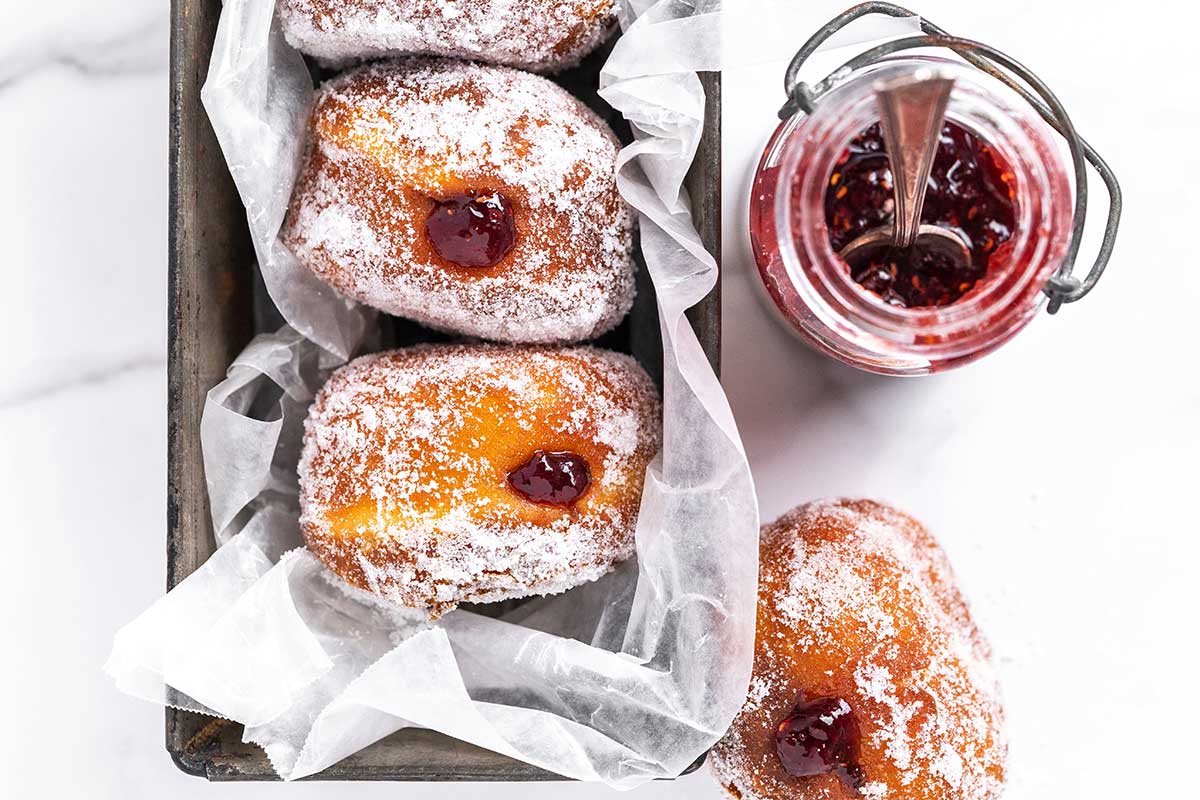 Pączki (Polish Donuts Recipe) - An Edible Mosaic™