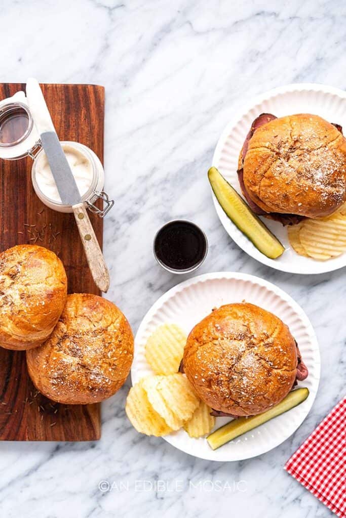 Buffalo Beef on Weck Recipe Just Like Back Home - An Edible Mosaic™