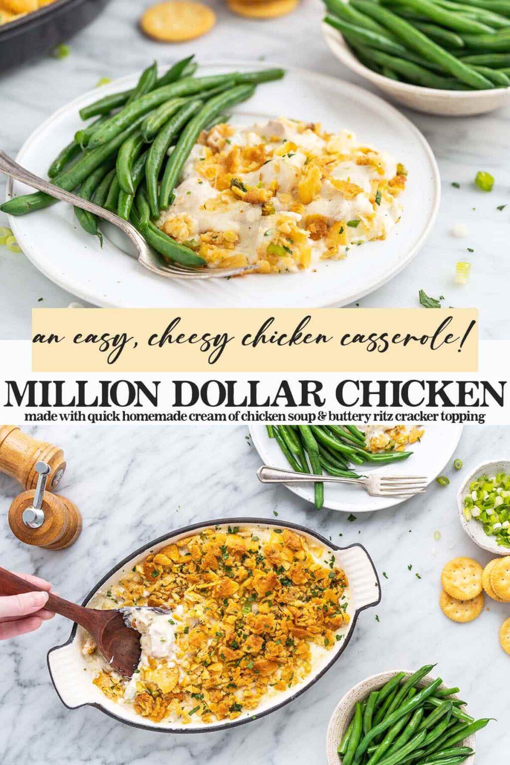 Million Dollar Chicken Casserole Recipe - An Edible Mosaic™