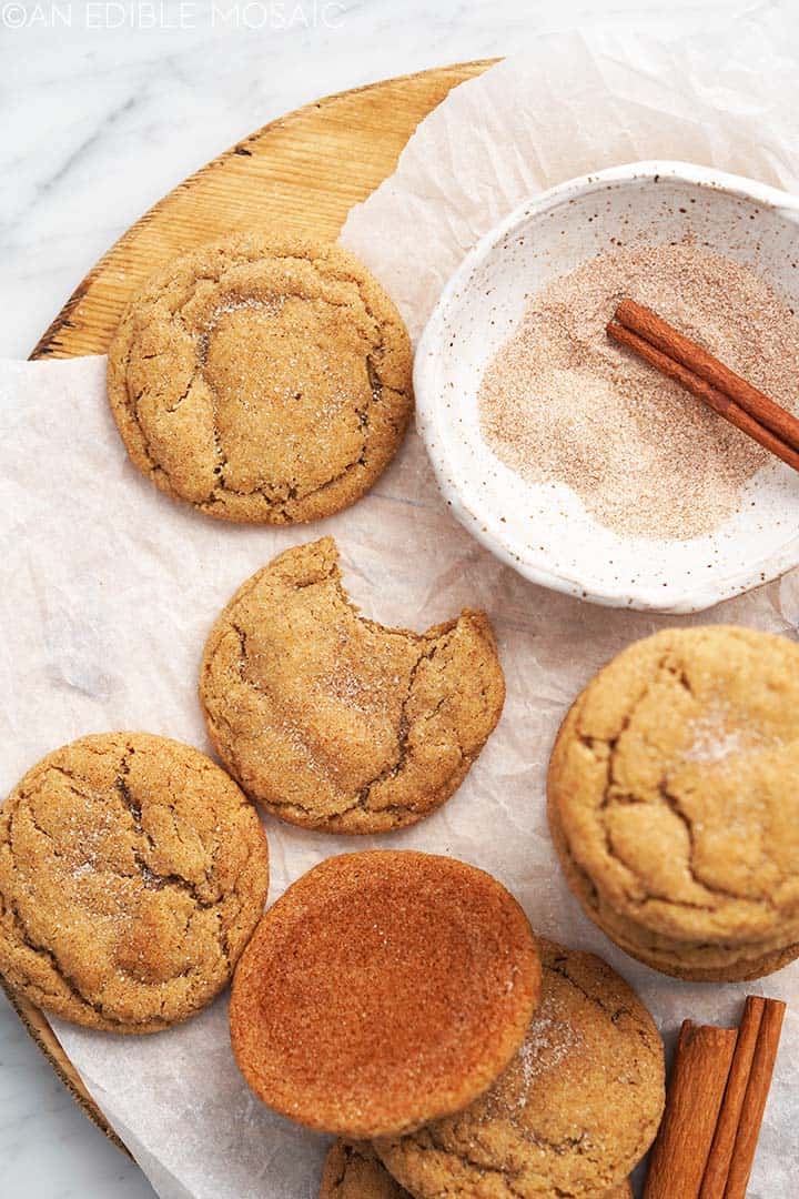 Chewy Cinnamon Apple Cookies Recipe - An Edible Mosaic™