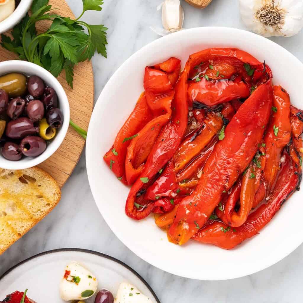 Quick and Easy Grilled Peppers Recipe (Also Great in the Oven!) - An ...