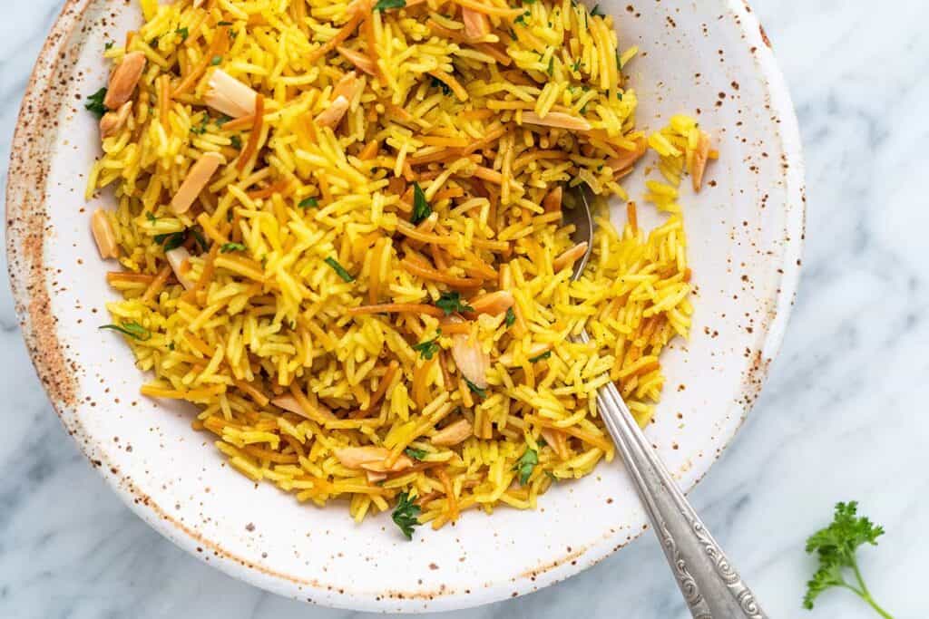 Easy Homemade Rice a Roni Recipe - An Edible Mosaic™