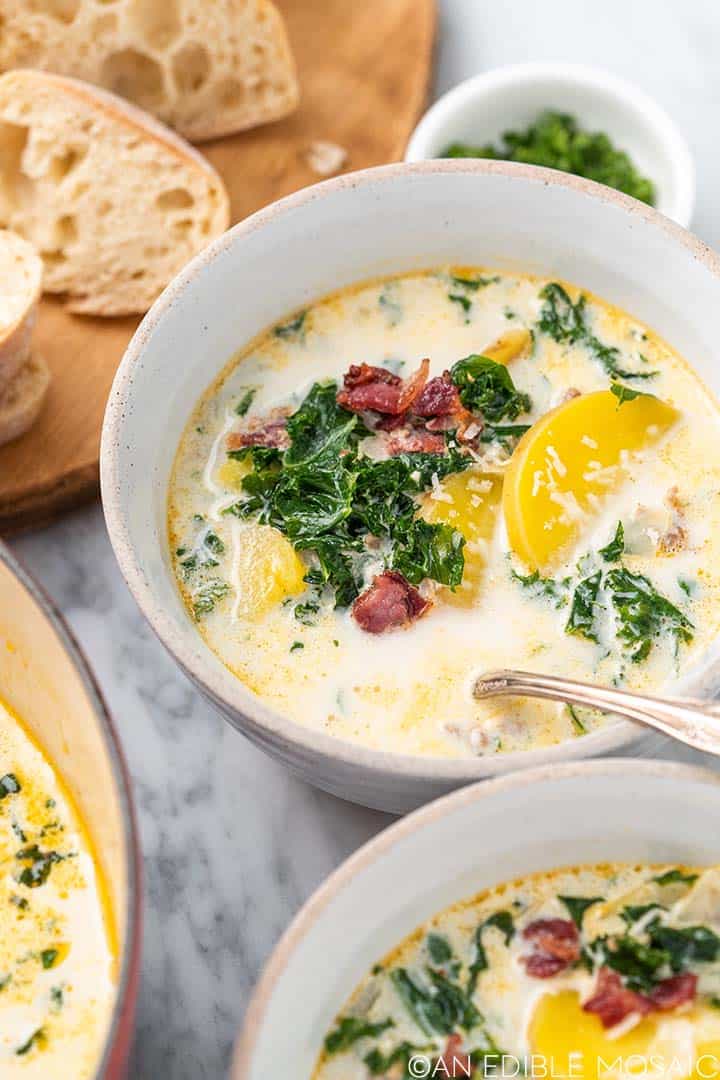 Best Easy 30-Minute Copycat Olive Garden Zuppa Toscana Soup Recipe - An ...