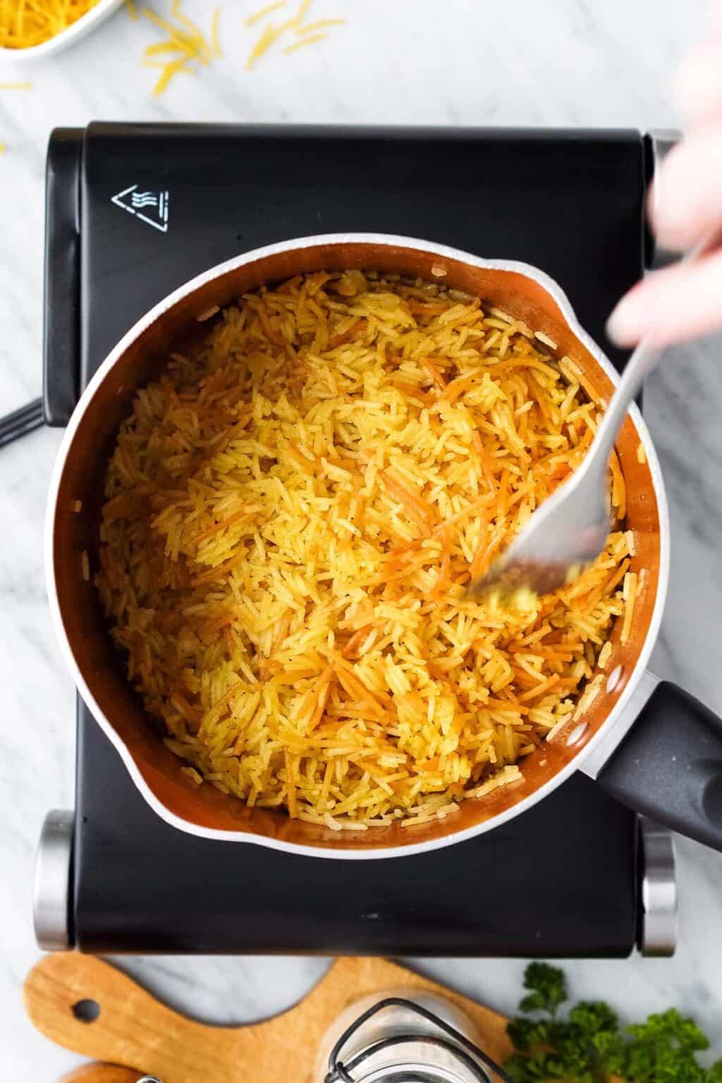 Easy Homemade Rice a Roni Recipe - An Edible Mosaic™