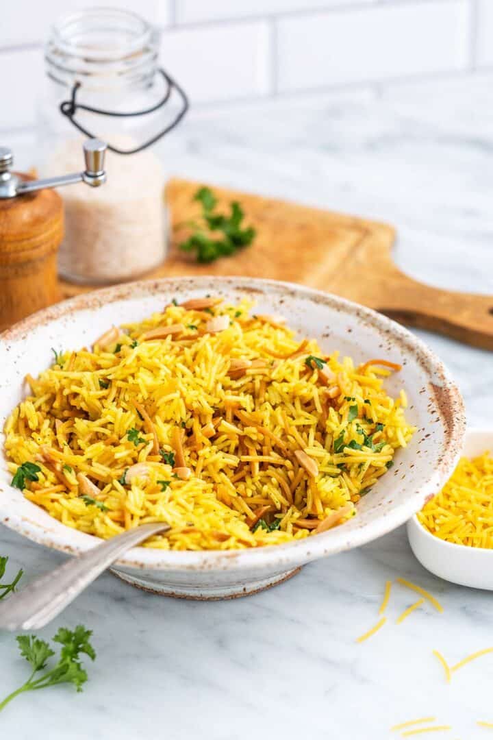 Easy Homemade Rice a Roni Recipe - An Edible Mosaic™