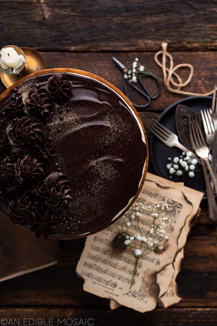 Ptichye Moloko (Russian Bird’s Milk Cake) - An Edible Mosaic™