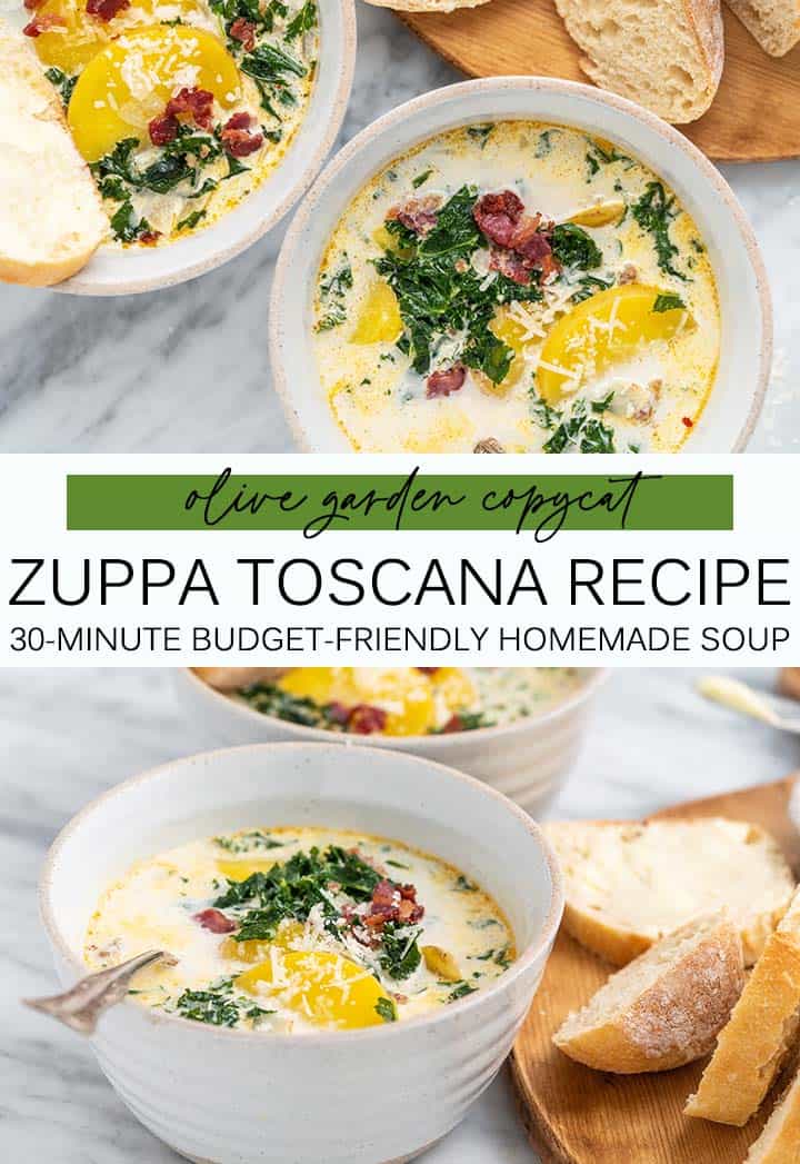 Best Easy 30-Minute Copycat Olive Garden Zuppa Toscana Soup Recipe - An ...