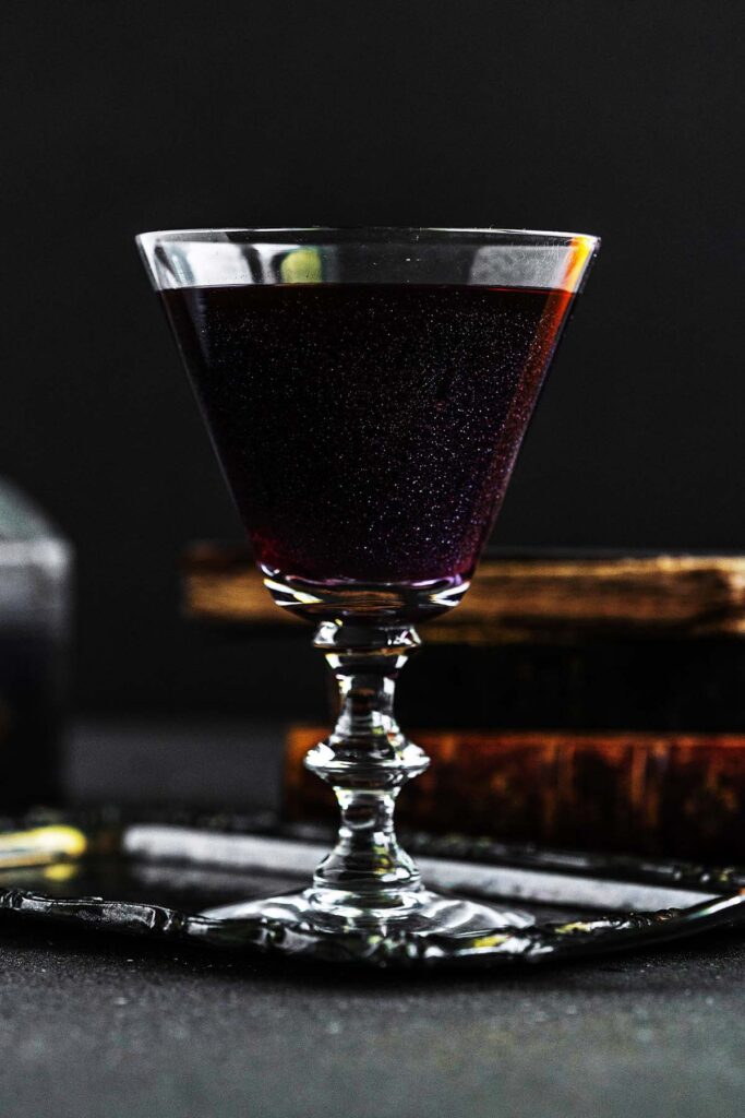 Harry Potter Inspired Draught of Living Death Cocktail - An Edible Mosaic™