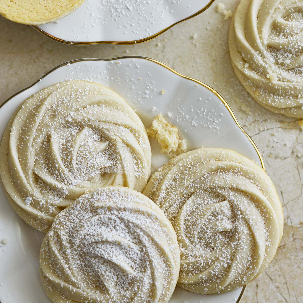 Easy 30-Minute Sour Cream Cookies Recipe - An Edible Mosaic™