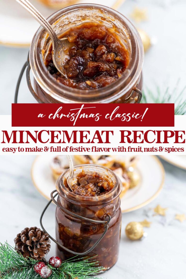 Easy 1 Hour Homemade Mincemeat Recipe - Traditional Christmas Flavor ...