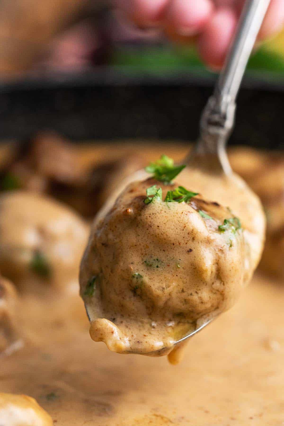 Beautiful Swedish Meatballs Recipe with Sauce - Easy 30 Minute Meal ...