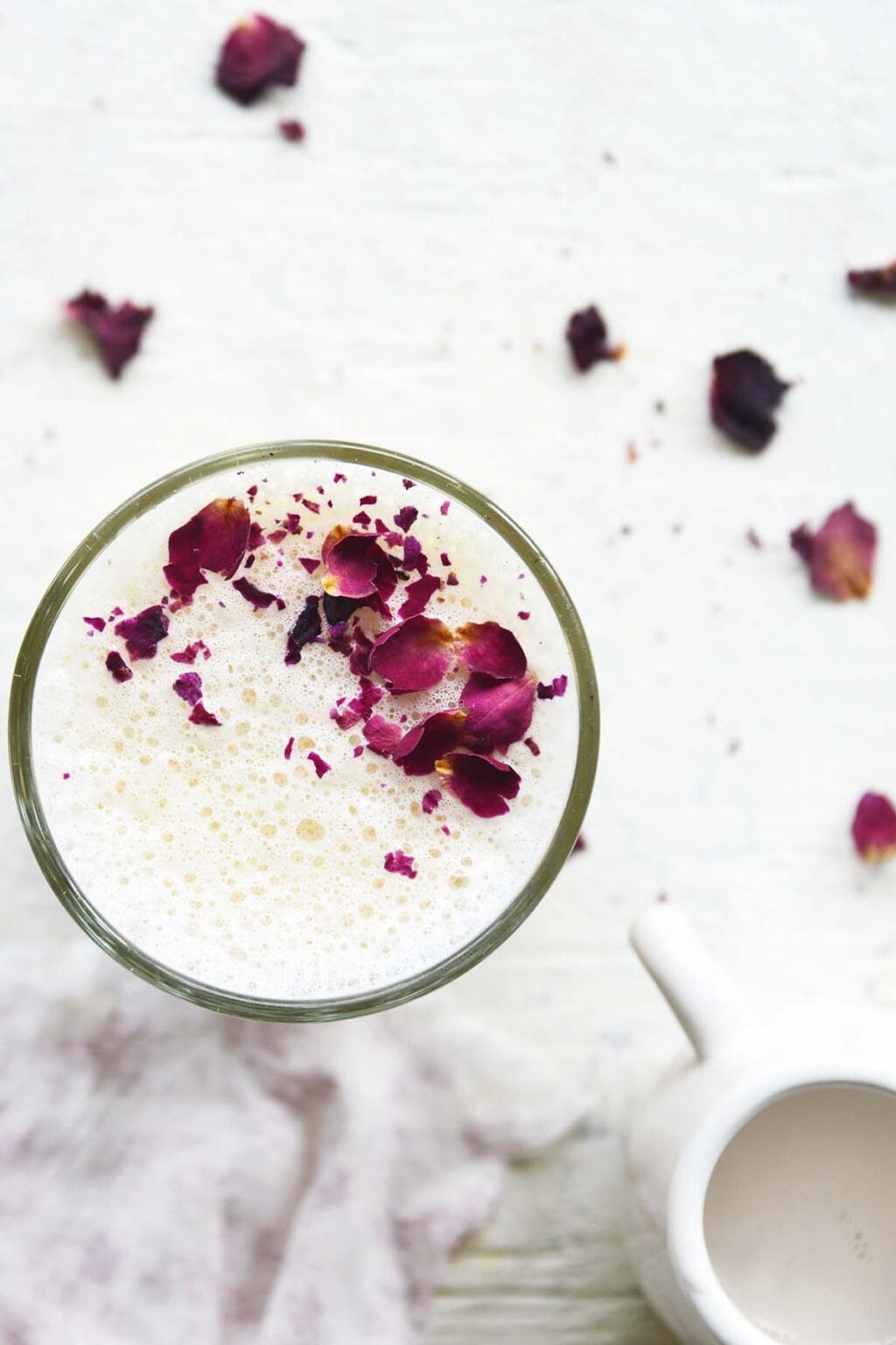 Easy Homemade Rose Tea Latte with Vanilla Rooibos Recipe